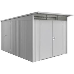 BioHort Nebeneingangst&uuml;r f&uuml;r Ger&auml;tehaus HighLine, silber-metallic, inklusive T&uuml;rrahmen silber-metallic