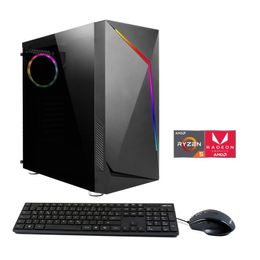 Hyrican Gaming-PC »Onyx 6909« Windows 11 schwarz Microsoft Windows 11 Home (64 Bit): Optimiert für Gaming mit neuesten Spielen und Peripheriegeräten