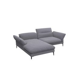 FLEXLUX Ecksofa »Salino, Funktionssofa mit Recamiere, Relaxsofa, Ecksofa« Sofa mit Arm- und Kopfteil-Verstellungen, Kaltschaum & Stahl-Wellen Steel