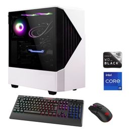 Hyrican Gaming-PC »Horizon 7119« DDR5 5600MHz RAM, WD_BLACK M.2 SSD Gen4, Windows 11 weiß/schwarz Intel Wi-Fi 6 AX201, ARGB-Beleuchtung 1x PS/2,...