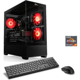 CSL Gaming-PC »Levita V28530« schwarz Inkl. Maus, Tastatur, 300 MBit/s WLAN-Karte