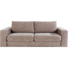 LOOKS by Wolfgang Joop 4-Sitzer &raquo;Looksv&laquo; Verwandlungssofa: aus Sofa wird Sofa mit 2 Hockern beige