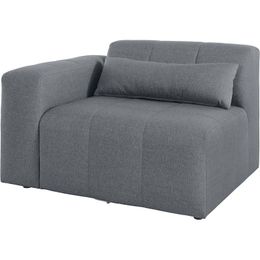 LeGer Home by Lena Gercke Sofaelement »Maileen« Modul Sessel mit Armlehne, verknüpfbar mit anderen Modulen der Serie grau