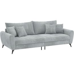MR. COUCH Big-Sofa »Blackburn II« Mit Kaltschaumpolsterung bis 140 kg belastbar Dolce 14 silver