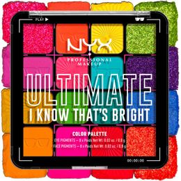 NYX Lidschatten-Palette »Professional Makeup Ultimate Shadow Palette« mit hochpigmentierter Farbe mehrfarbig Make-Up von L'Oréal Paris