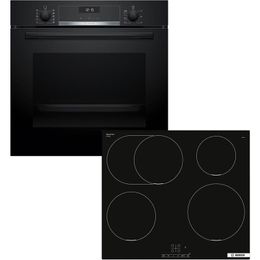 Bosch Backofen-Set »HBD635CS64« Schwarz, Edelstahl Touch-Select