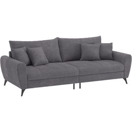 MR. COUCH Big-Sofa »Blackburn II« Mit Kaltschaumpolsterung bis 140 kg belastbar Stripes 8629 stone