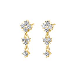 Hey Happiness Earrings 'Cascading Blossom' female Gold size One Size