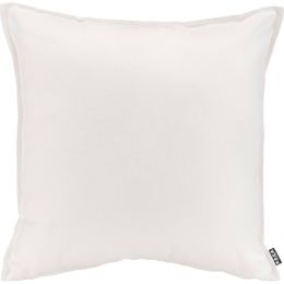 HOCK H.O.C.K. Dekokissen &raquo;Caribe Outdoor&laquo; wasserabweisend, Kissenh&uuml;lle mit F&uuml;llung, 1 St&uuml;ck wei&szlig; + unifarben Obermaterial: 100% Polyacryl B/L: 60 cm x...