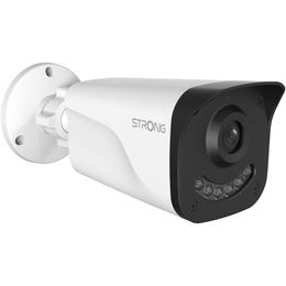 Strong Securitycam »Dual-Light PoE Außen-Überwachungskamera IP67« 5-MP-Auflösung, Fahrzeugerkennung, Dual-Light Vision Farbaufnahmen weiß...