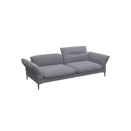 FLEXLUX 3-Sitzer »Salino, Funktionssofa, Relaxsofa« Sofa mit Arm- und Kopfteil-Verstellungen, Kaltschaum & Stahl-Wellen Steel