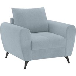MR. COUCH Sessel »Blackburn II« Passend zu der Garnitur, wahlweise mit Kaltschaum Novaclean Avanti 14 blue grey