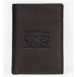 Levi's LEVI'S Geldbörse »VINTAGE TWO HORSE VERTICAL COIN WALLET« mit schöner Prägung Herrenbörse Portemonnaie Leder braun