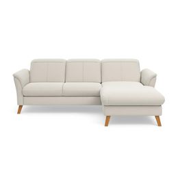 Sit & More sit&more Ecksofa &raquo;Romero L-Form&laquo; wahlweise mit oder ohne Relax-Funktion, Bettfunktion, Bettkasten beige 90% Polyester 10%Polyamid
