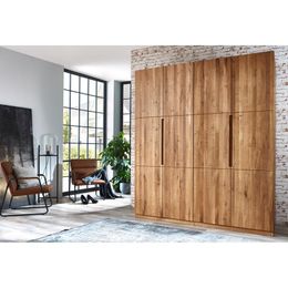 Home Affaire Kleiderschrank »Azelie, aus Wildeiche« Massivholz-Kleiderschrank, im 50 cm Raster planbar wildeiche natur Wildeiche massiv natur, geölt