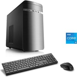 CSL PC »Speed V25129« anthrazit Inkl. Maus, Tastatur, WLAN 300 MBit/s, USB 3.2 Gen1: Startklar mit allem, was du brauchst.