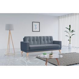 Sit & More sit&more 3-Sitzer &raquo;Lavida&laquo; blau 100% PES