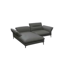 FLEXLUX Ecksofa »Salino, Funktionssofa mit Recamiere, Relaxsofa, Ecksofa« Sofa mit Arm- und Kopfteil-Verstellungen, Kaltschaum & Stahl-Wellen Warm...