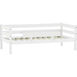 Hoppekids Einzelbett »ECO Comfort Kinderbett, Kiefer Massivholz, Jugendbett inkl. Rollrost« 70x160 cm, wahlweise in verschieden Farben/ Matratze/...