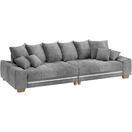 MR. COUCH Big-Sofa »Nikita II« RGB-LED, Bluetooth-Soundsystem, wahlweise mit Kaltschaum Dolce 16 graphite