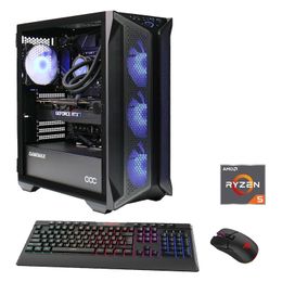 GAMEMAX Gaming-PC »Brufen C1 7103« DDR5, 4060Ti (16GB), PCIe SSD Gen4, Windows 11 schwarz Microsoft Windows 11 Home (64 Bit): Zuverlässiges und...