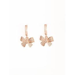 Secret Stones Earrings 'Bow' female Gold size One Size