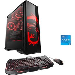 CSL Gaming-PC &raquo;Hydrox V25629 MSI Dragon Advanced Edition&laquo; schwarz Microsoft Windows 11 Home (64 Bit): Modernes und sicheres Betriebssystem f&uuml;r alle...
