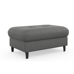 Sit & More sit&more Hocker &raquo;Marano&laquo; mit Stauraum grau 100% Polyester
