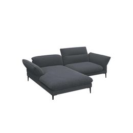 FLEXLUX Ecksofa »Salino, Funktionssofa mit Recamiere, Relaxsofa, Ecksofa« Sofa mit Arm- und Kopfteil-Verstellungen, Kaltschaum & Stahl-Wellen...