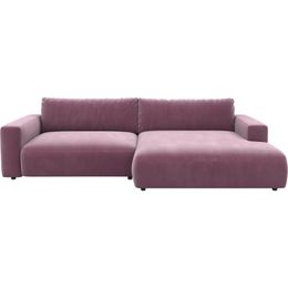 Musterring Ecksofa »LUCIA L-Form« rosewood SAMT