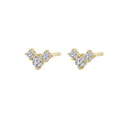 Hey Happiness Earrings 'Petite Trio' female Gold size One Size