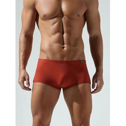 Tauwell Boxer shorts male Red size XXL