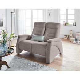 exxpo - SOFA FASHION 2-Sitzer &raquo;Ascoli, Kinosofa mit hohem Sitzkomfort, bequeme Armlehnen&laquo; hoher R&uuml;cken, inkl. Relaxfunktion taupe