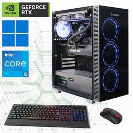 GAMEMAX Gaming-PC DDR5-RAM, PCIe SSD Gen4, Windows 11 Draco XD 7250 Windows 11 Home vorinstalliert: Starte direkt durch ohne Einrichtungsaufwand.