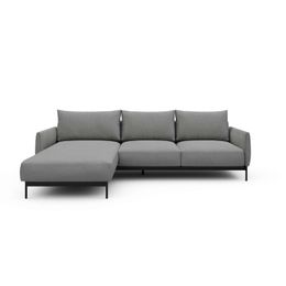 TENKSOM Ecksofa &raquo;Tokey, Polsterecke, Couch, Recamiere links und rechts montierbar&laquo; Bez&uuml;ge wechselbar, hoher und gem&uuml;tlicher Sitzkomfort, L-Form Sand