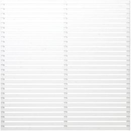 Plus Sichtschutzelement &raquo;Tokyo&laquo; f&uuml;r Montage auf bestehendem Fundament wei&szlig; Massivholz, Stahl