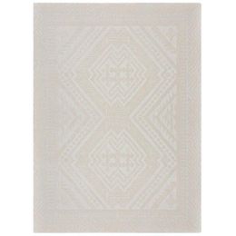 FLAIR RUGS Teppich &raquo;Jaipur&laquo; rechteckig 8 mm H&ouml;he creme Obermaterial: 70% Polypropylen, 30% Polyester B : 160 cm 1 Stk.