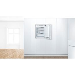 Bosch Einbaugefrierschrank 6 »GIV11ADC0« 71, 2 cm hoch 55, 8 cm breit weiß LowFrost: seltener abtauen durch reduzierte Eisbildung – das spart...
