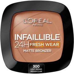 L'ORÉAL PARIS Bronzer-Puder »Infaillible 24h Fresh Wear Bronzer« mit Langanhaltender Formel 300 Light Medium 0 Bronzer-Puder von L'Oréal Paris