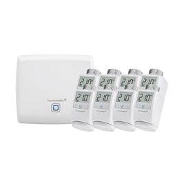 homematic IP Heizk&ouml;rperthermostat &raquo;SET: Access Point + 8St. heizk&ouml;rperthermostat&laquo; wei&szlig; Leuchtendes homematic IP Symbol signalisiert den 