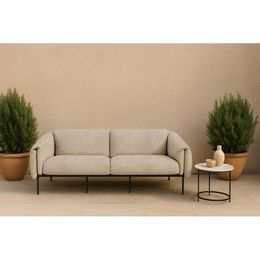 Andas 2-Sitzer »Lumi« Outdoor Gartensofa, wetterfeste Materialien, Breite 186 cm sandstone