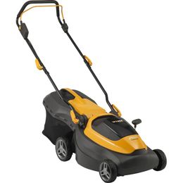 STIGA GARDEN Akkurasenm&auml;her &raquo;Collector 140e&laquo; mit 2 Akkus 20V/4Ah und Doppel-Ladeger&auml;t gelb Inklusive 2x STIGA E 24 Akku (2x 20 Volt 4 Ah) und ein 