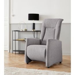 Sit & More sit&more TV-Sessel &raquo;Melissa&laquo; wahlweise elektrisch oder manuell verstellbar, optional Aufstehhilfe grau 100% Polyester