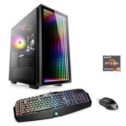 CSL Gaming-PC »HydroX V28260« schwarz Microsoft Windows 11 Home (64 Bit): Zuverlässiges und benutzerfreundliches Betriebssystem.