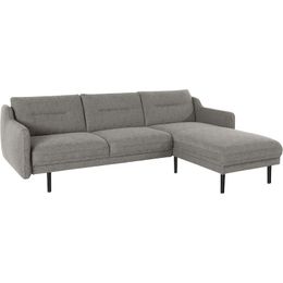 Andas Ecksofa »Nordfyn L-Form« edles Design in 3 Bezugsqualitäten, Design by Morten Georgsen hellgrau