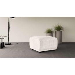 Home Affaire Polsterhocker &raquo;TAMMO&laquo; passend zur Serie, auch in Cord und Boucl&eacute; beige 100% Polyester