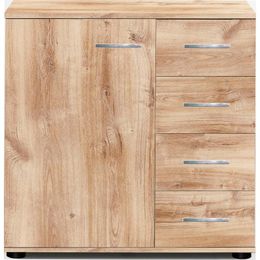 wimex Kombikommode &raquo;Anna&laquo; braun Ma&szlig;e (B/T/H): 81/41/83 cm