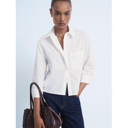 Mango Bluse Damen Größe M offwhite