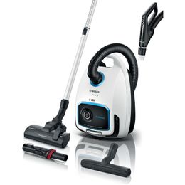 Bosch Bodenstaubsauger »Serie 6 ProSilence BGL6TSIL, Hygiene-Filter, 10 Jahre Motorgarantie« 700 W mit Beutel Leistungsregulierung am Handgriff,...