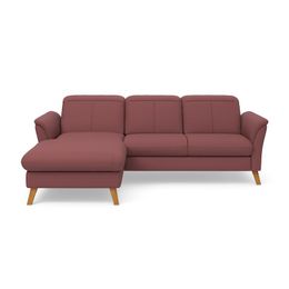 Sit & More SIT&MORE Ecksofa »Romero L-Form« wahlweise mit oder ohne Relax-Funktion, Bettfunktion, Bettkasten chianti